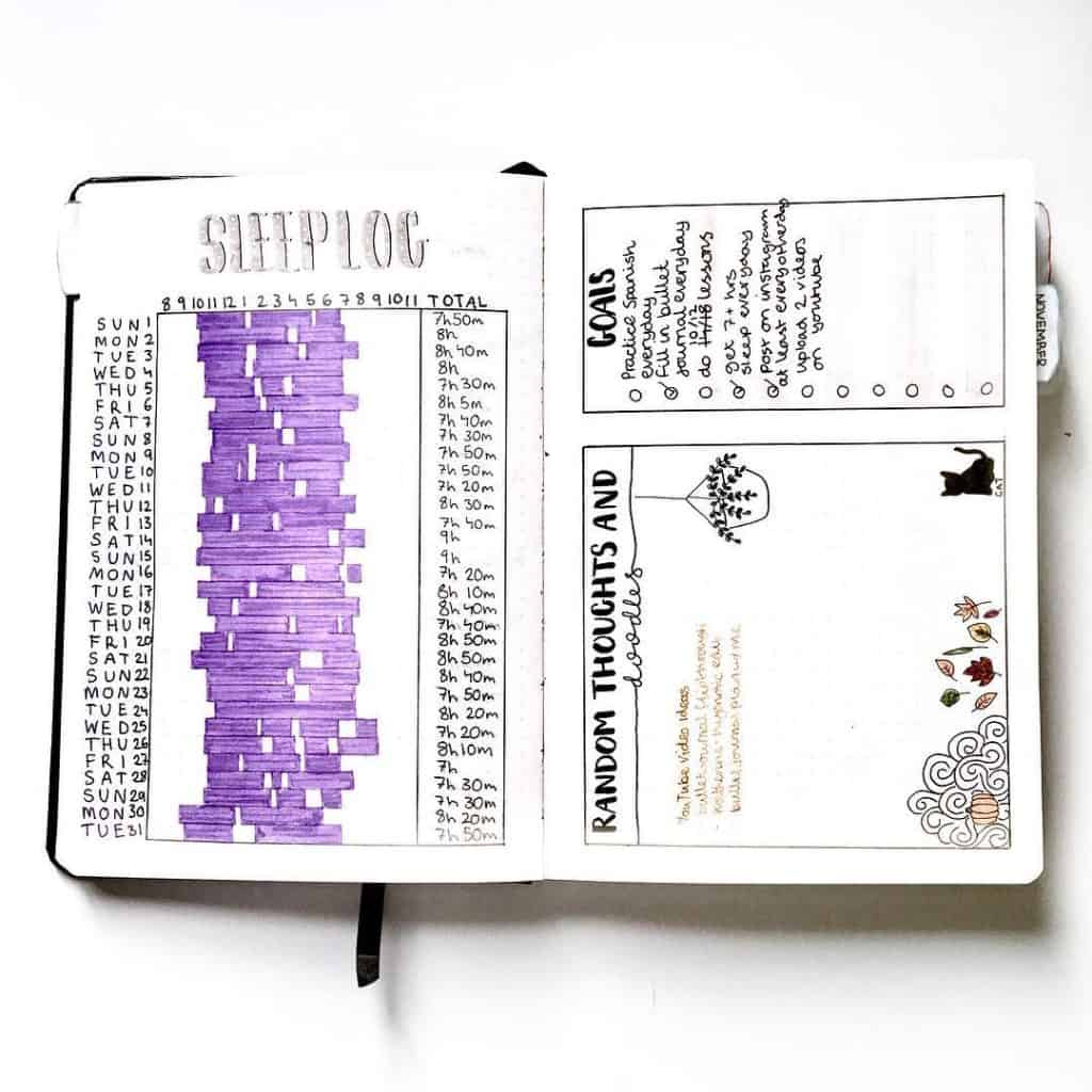 17 Stunning purple bullet journal layout ideas! | My Inner Creative