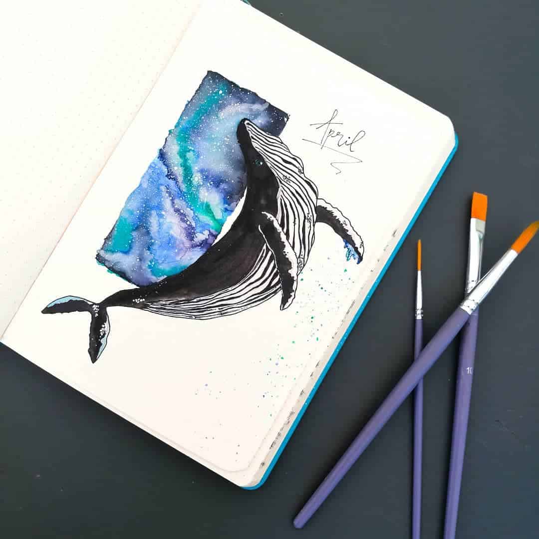 51 Amazing Ocean Bullet Journal layouts to delight YOU! | My Inner Creative