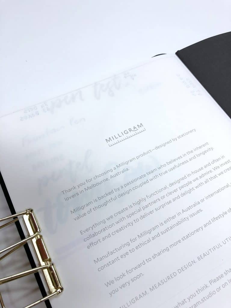 Review: Milligram Cotton B5 Dot Grid Bullet Journal | My Inner Creative