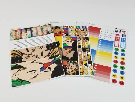 17 Fantastic comic book bullet journal spreads for geeks