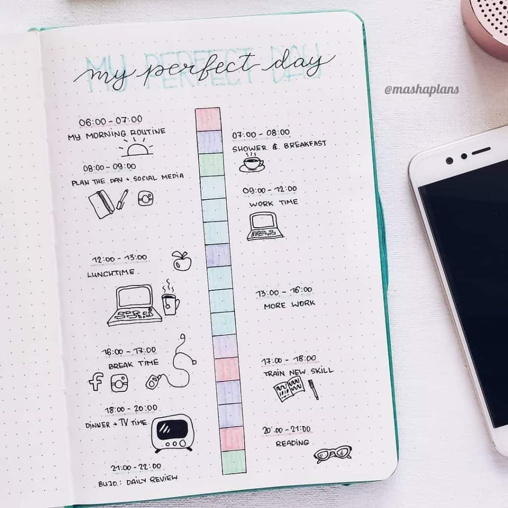 17 Routine Spreads In Your Bullet Journal To Bring You More Structure 17 Routine Spreads In Your Bullet Journal To Bring You More Structure