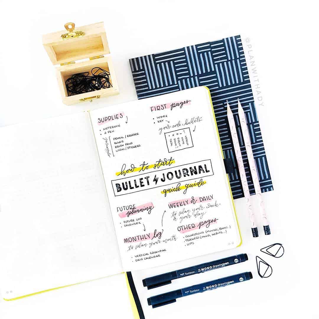 3 tips to creating your own bullet journal Summary and Essentials | My ...