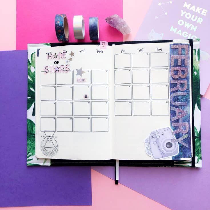 February Bullet Journal Planning - Plan with me! | My Inner Creative