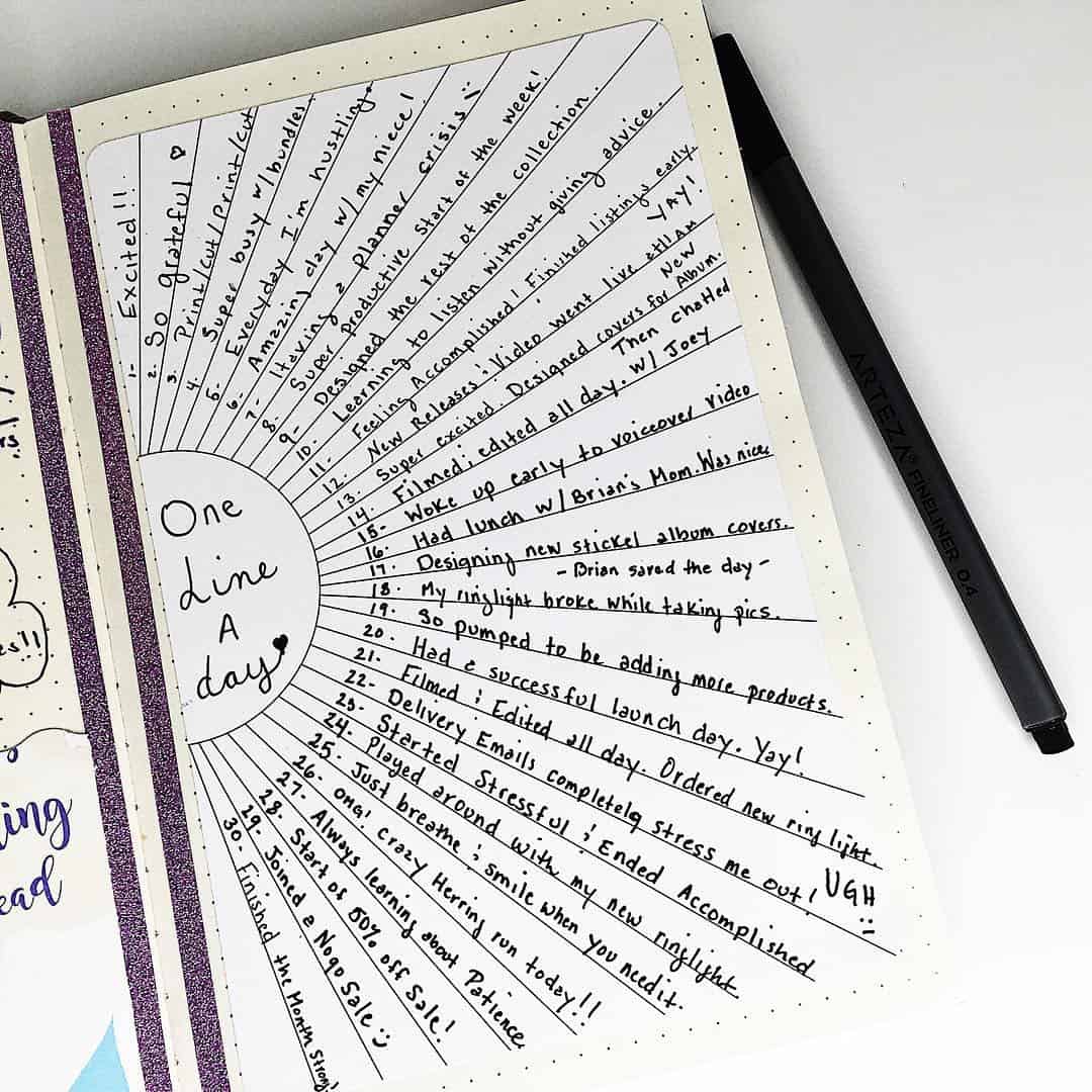 One Line A Day Journal Prompts Outlet Www pinnaxis