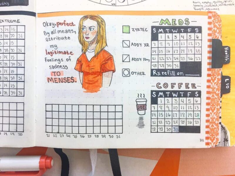 13 Things to track in your bullet journal during the Corona Virus Pandemic